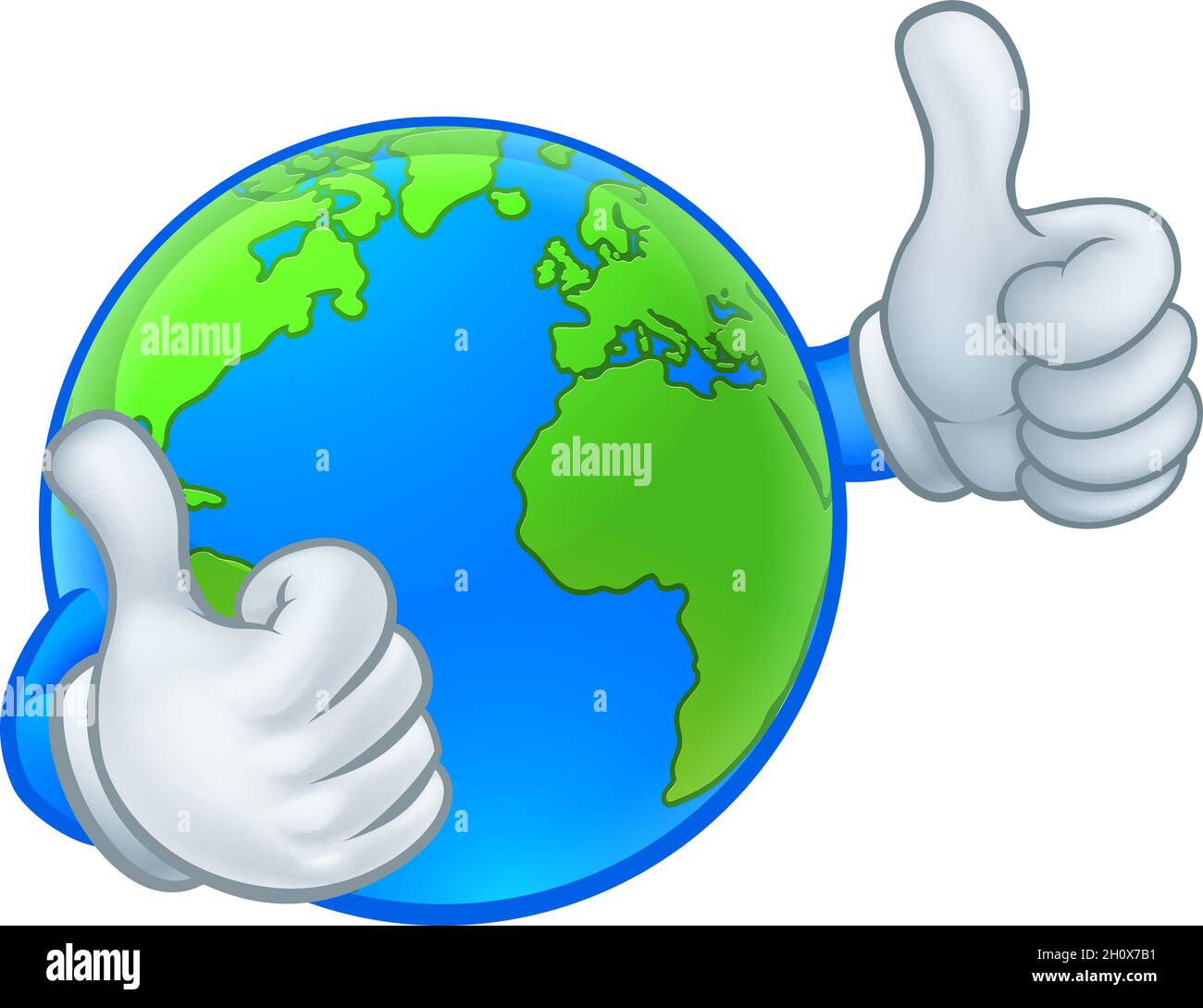 Cute earth character hi-res stock photography and images - Alamy