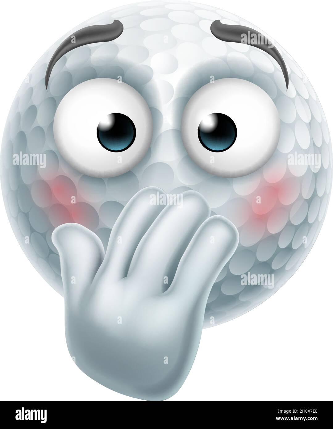 Embarrassed Smiley Face Clip Art