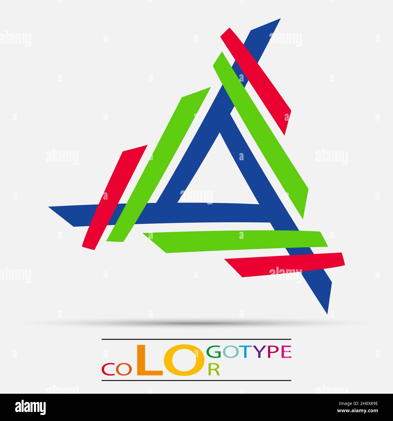 Colorful geometric vector business icon,logo, sign, symbol for creative ...