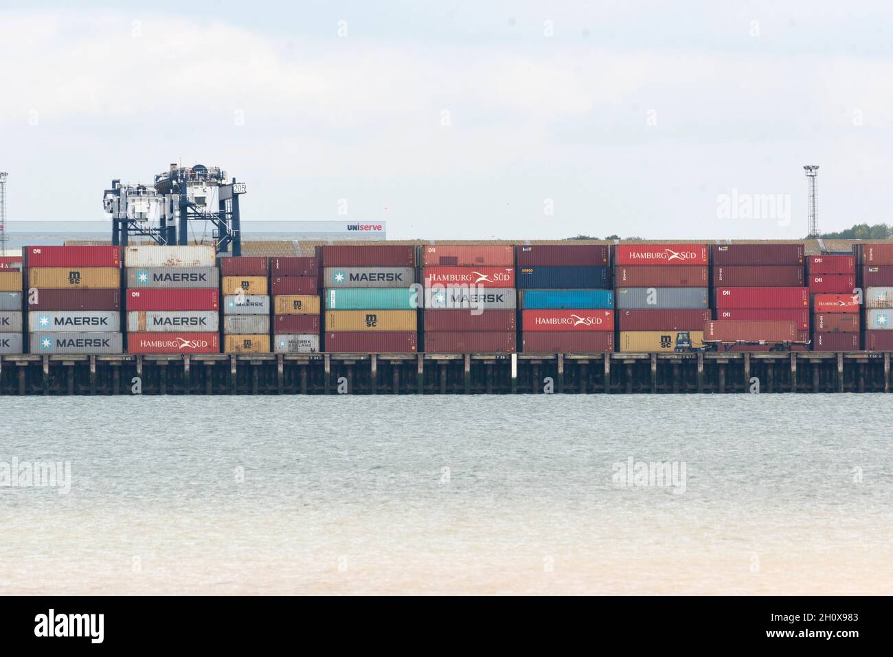 Backlog containers hi-res stock photography and images - Alamy