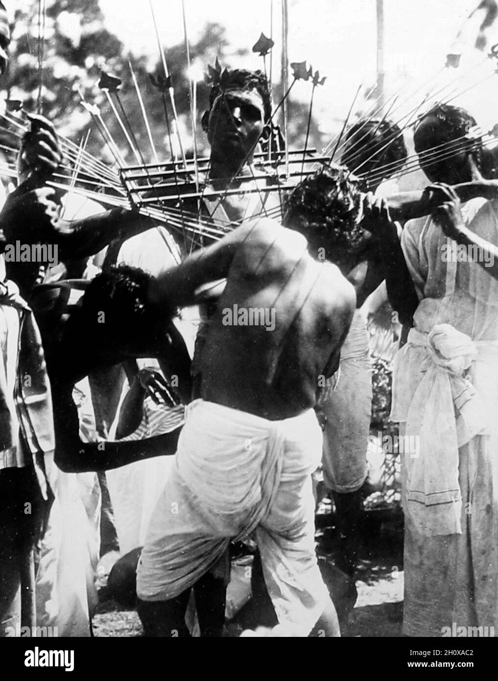 Thaipusam Festival, Singapore, 1920s Stock Photo - Alamy
