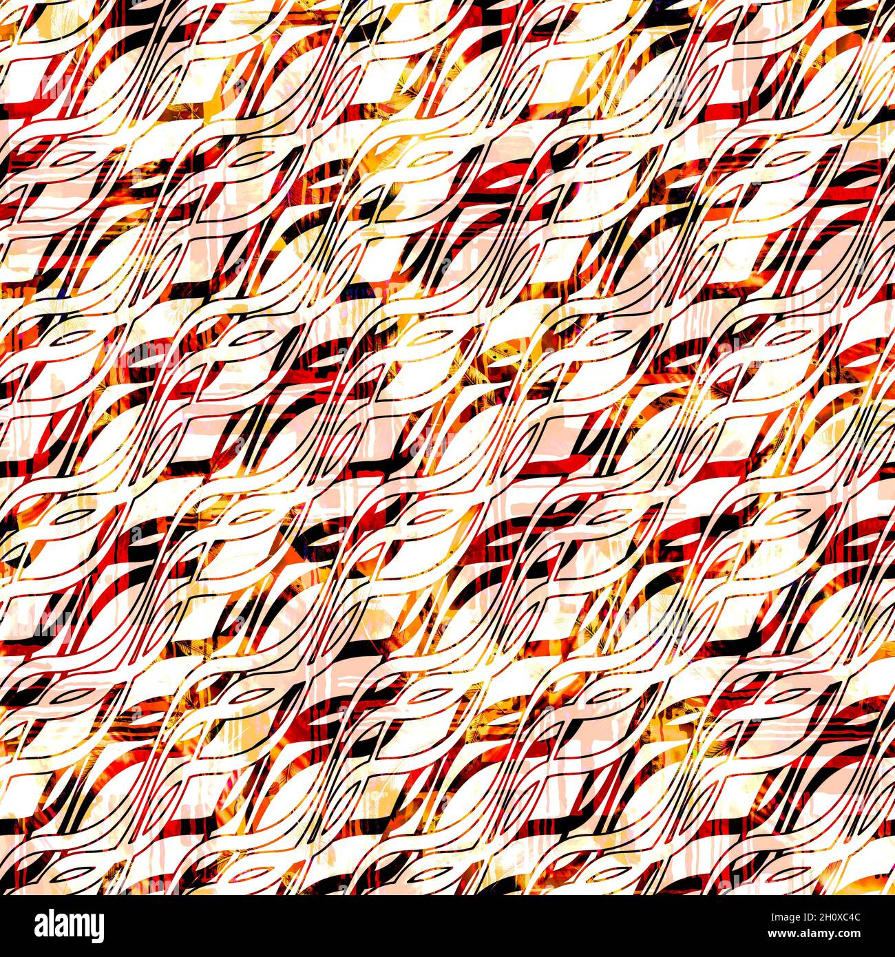 textile fashion prints, modern designs Stock Photo - Alamy