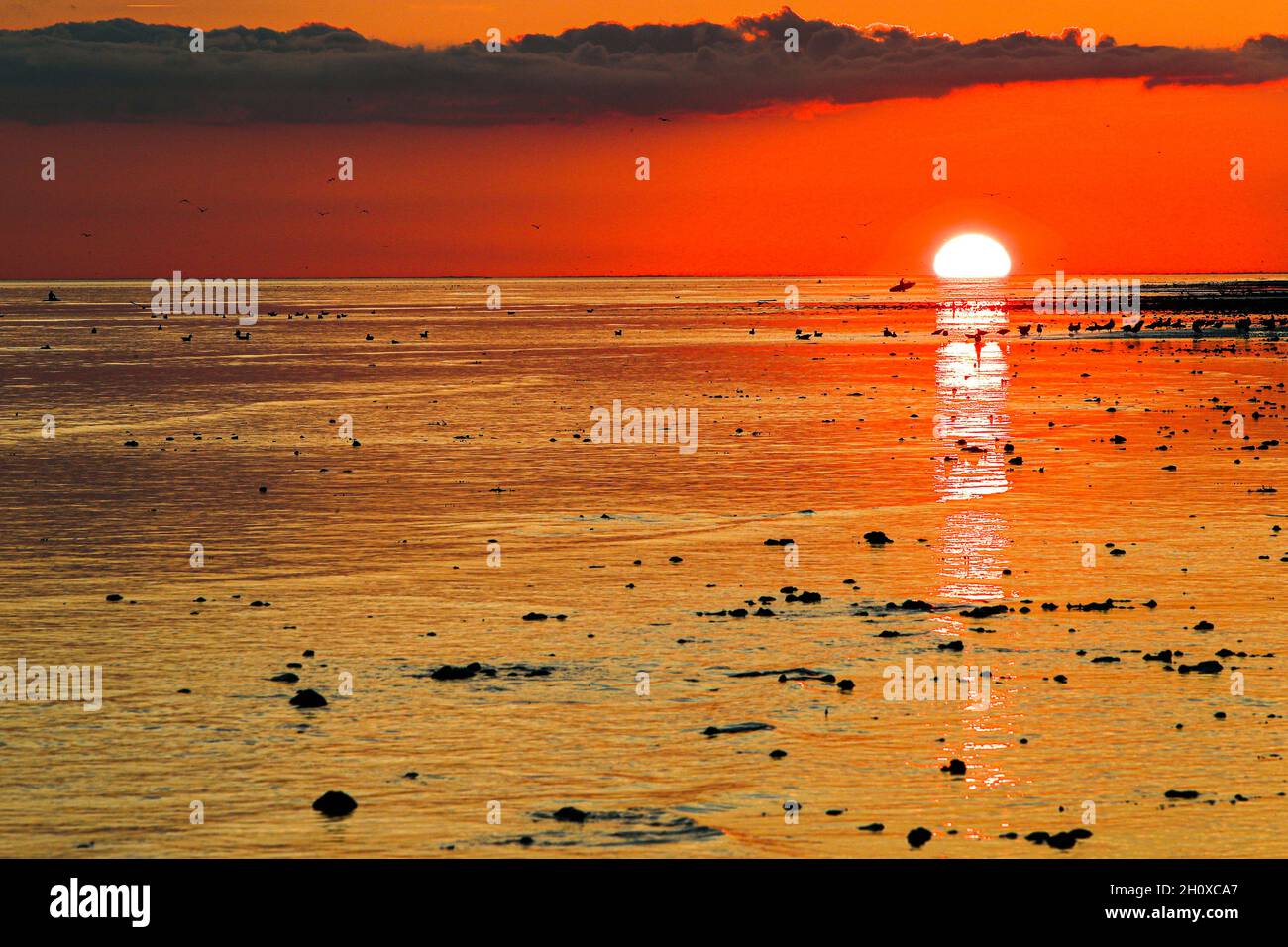 Worthing, UK. 14th Oct, 2021. General view of Worthing Beach during ...
