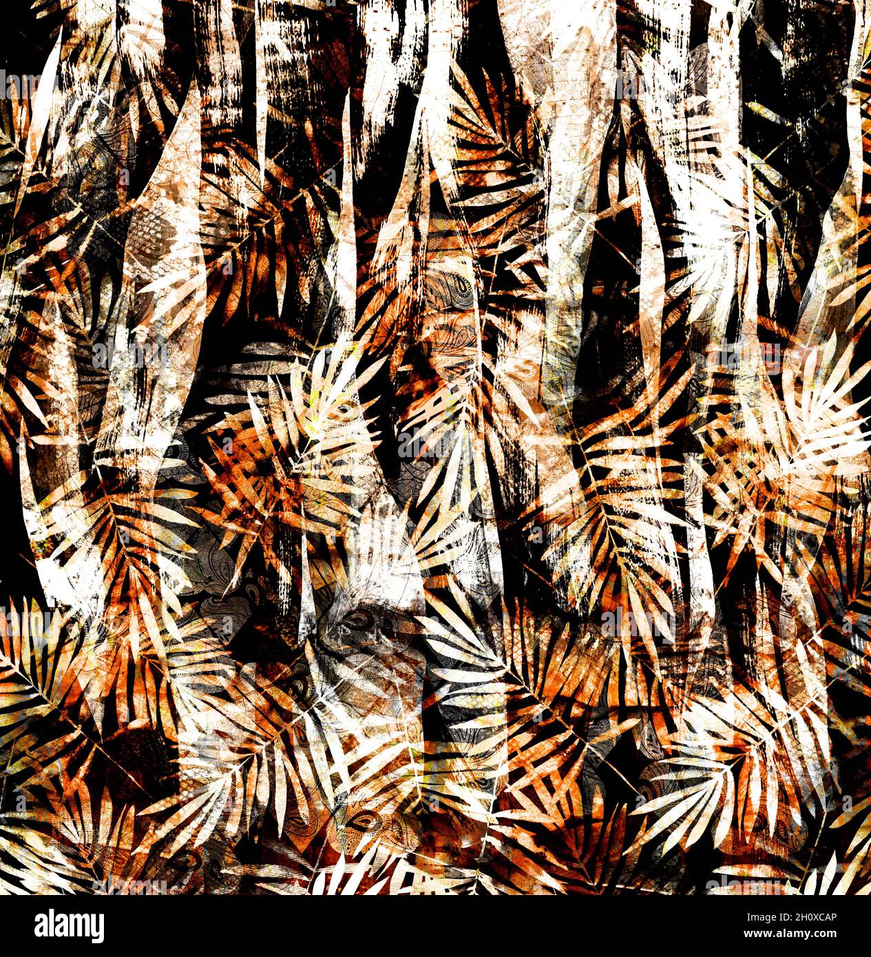 textile fashion prints, modern designs Stock Photo - Alamy
