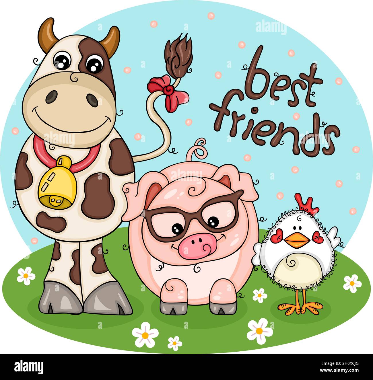 Barnyard Friends Clipart