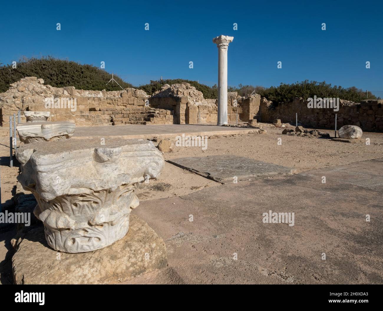 Archaeological Site of Agios Georgios Pegeia, Paphos region, Cyprus ...