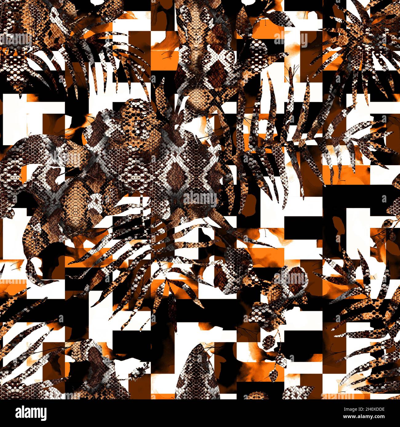 textile fashion prints, modern designs Stock Photo - Alamy