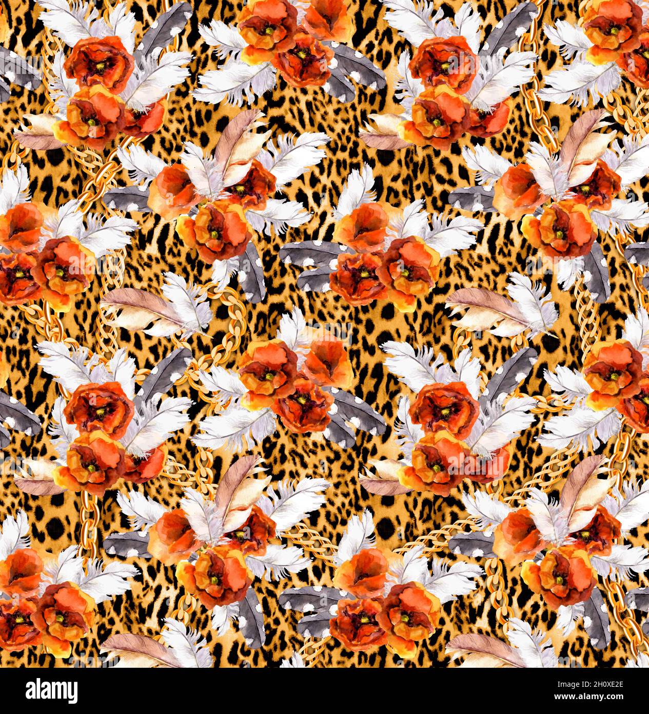 textile fashion prints, modern designs Stock Photo - Alamy