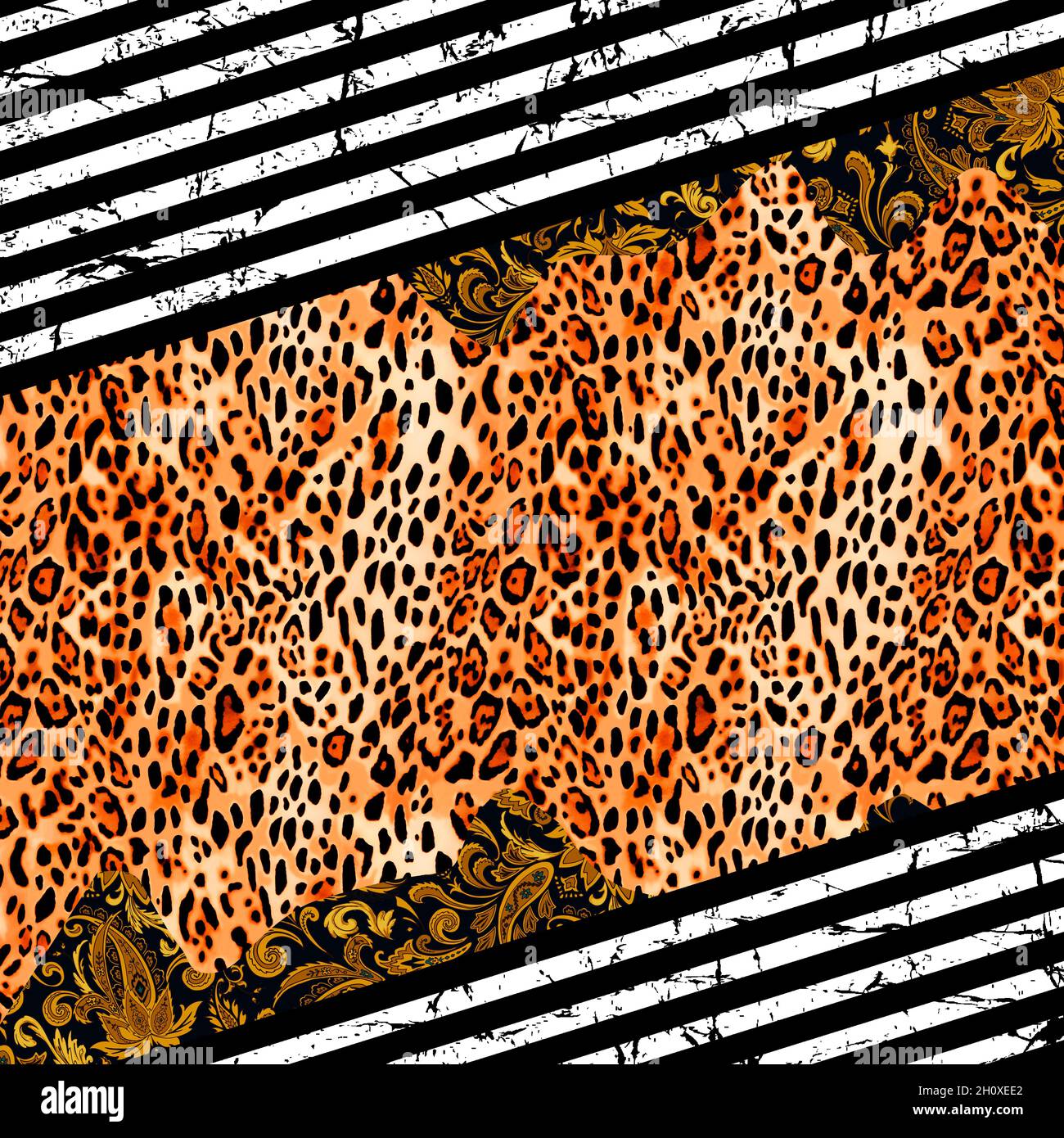 textile fashion prints, modern designs Stock Photo - Alamy