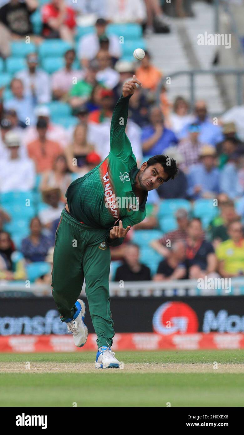 Bangladesh cricket player Mehidy Hasan Miraz seen in action during the ...
