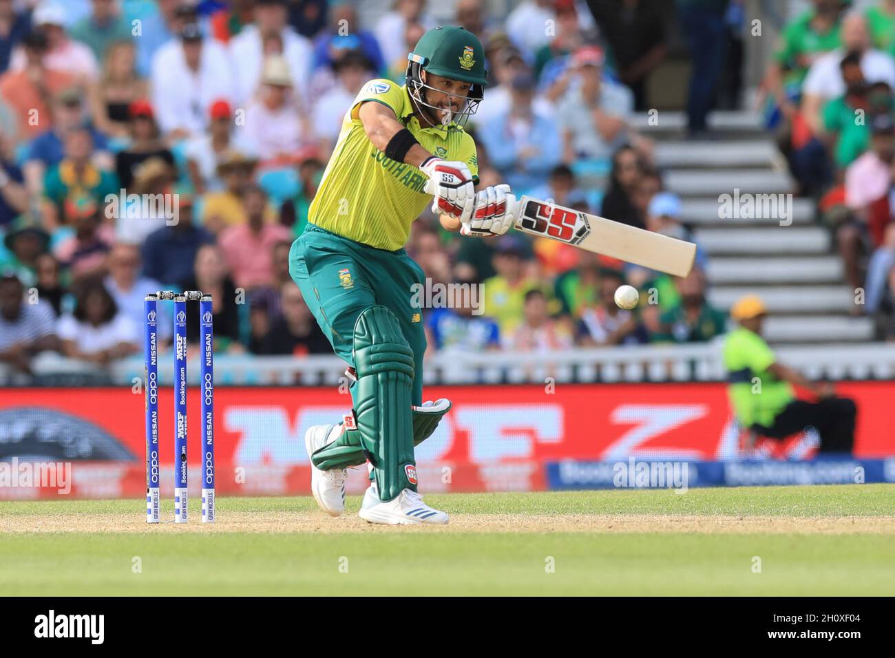 South Africa cricket player Jean-Paul Duminy seen in action during the ...