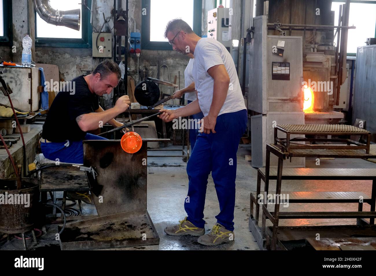 Venini art glass factory hi-res stock photography and images - Alamy