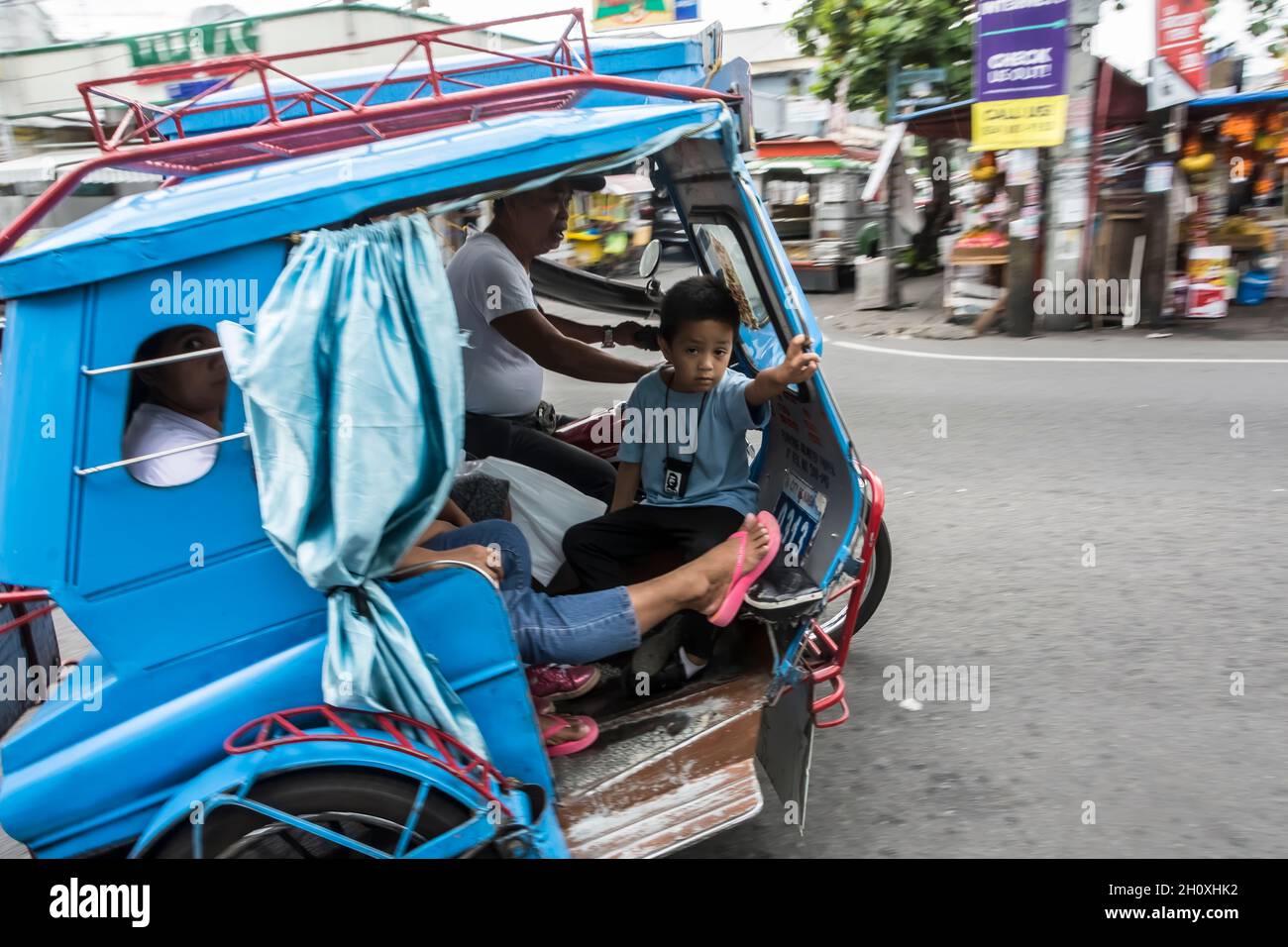 Filipino tricycle hi-res stock photography and images - Alamy