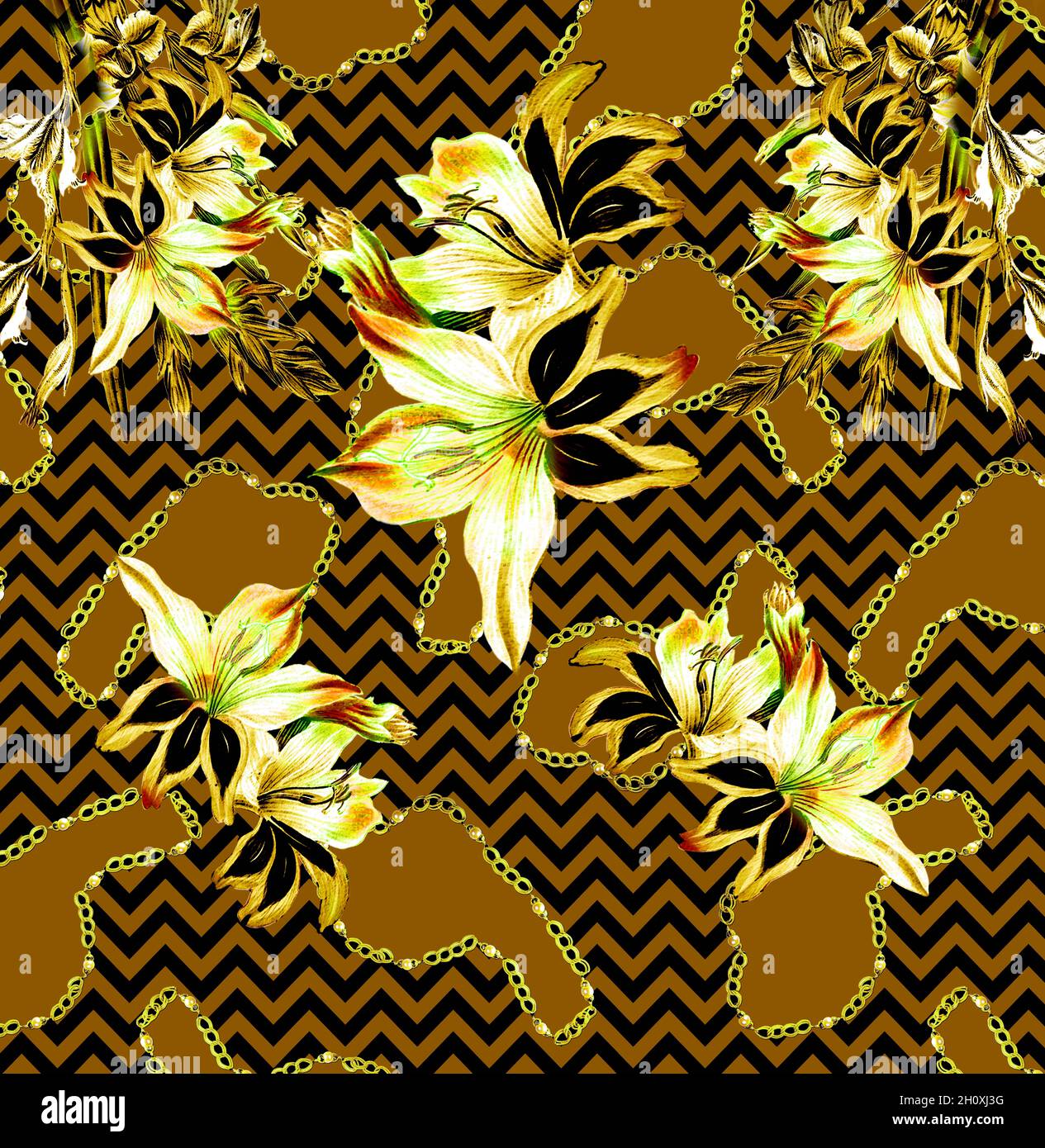 textile fashion prints, modern designs Stock Photo - Alamy