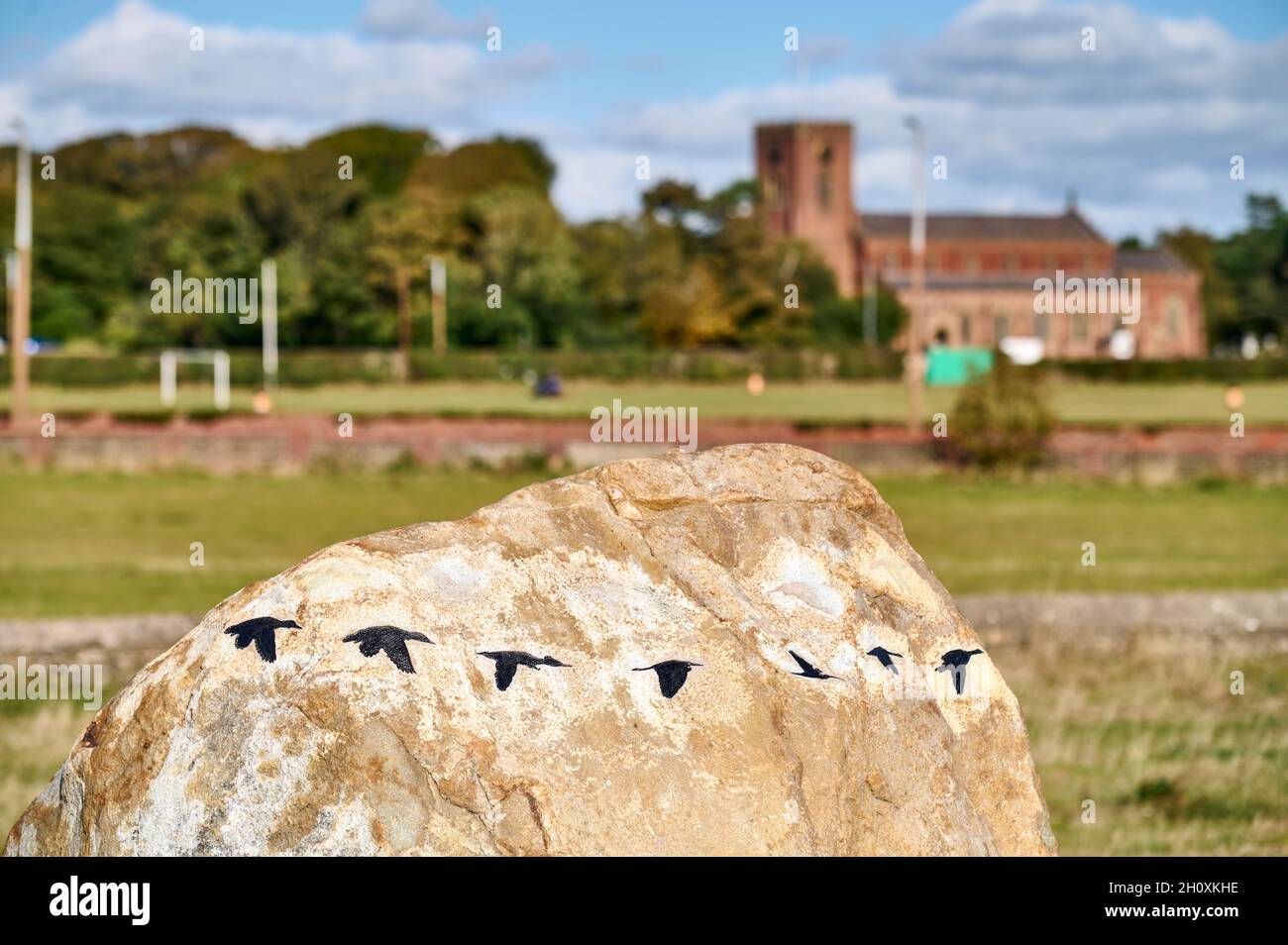 Stone carving on Lytham front by sculpture Thompson Dagnall featuring ...