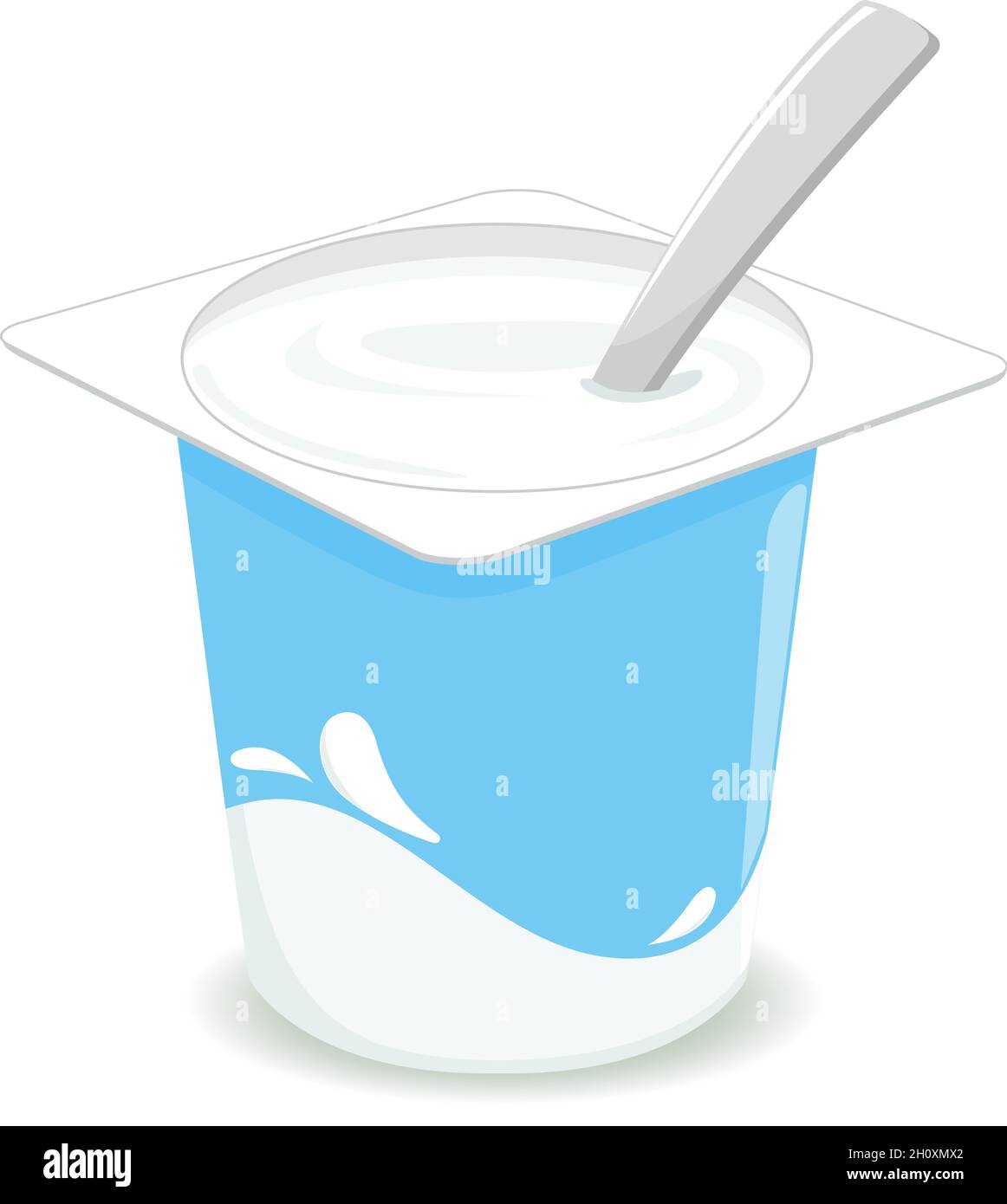Cartoon Yogurt Cup