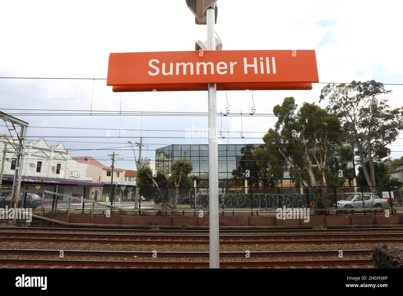 Summer Hill train station in Sydney, NSW, Australia Stock Photo - Alamy