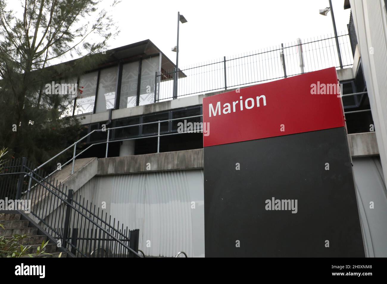 Marion light rail station in Leichhardt Stock Photo - Alamy