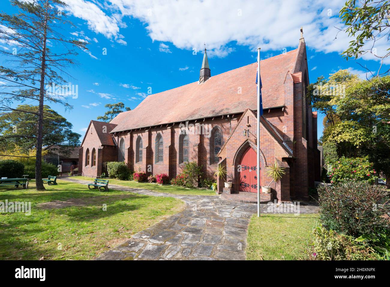 St Barnabas Anglican Church in Roseville, Sydney was opened in 1928 and ...