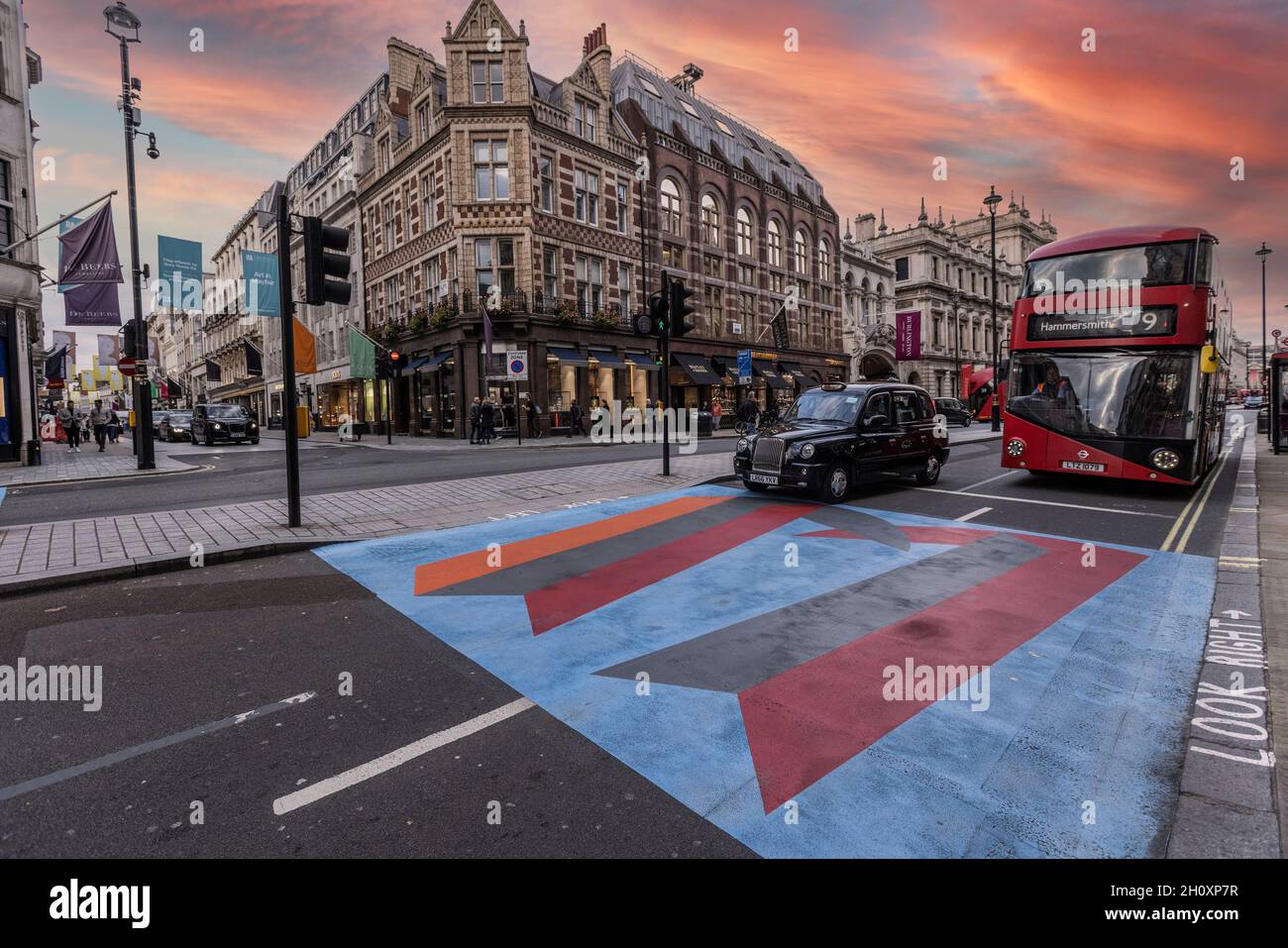 Colourful pedestrian crossing hi-res stock photography and images - Alamy