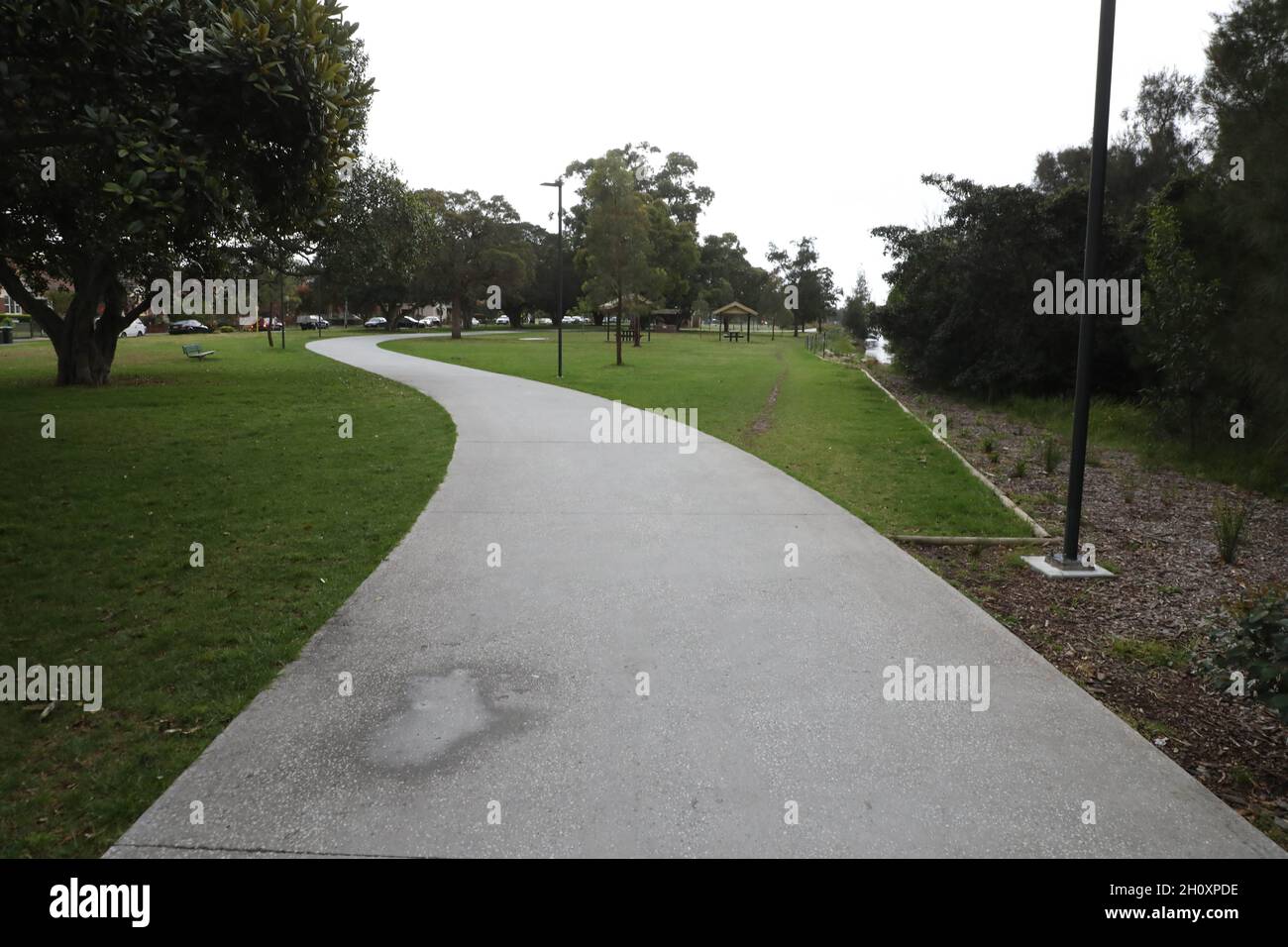 Hawthorne Canal shared path, Richard Murden Reserve, Haberfield, Sydney ...