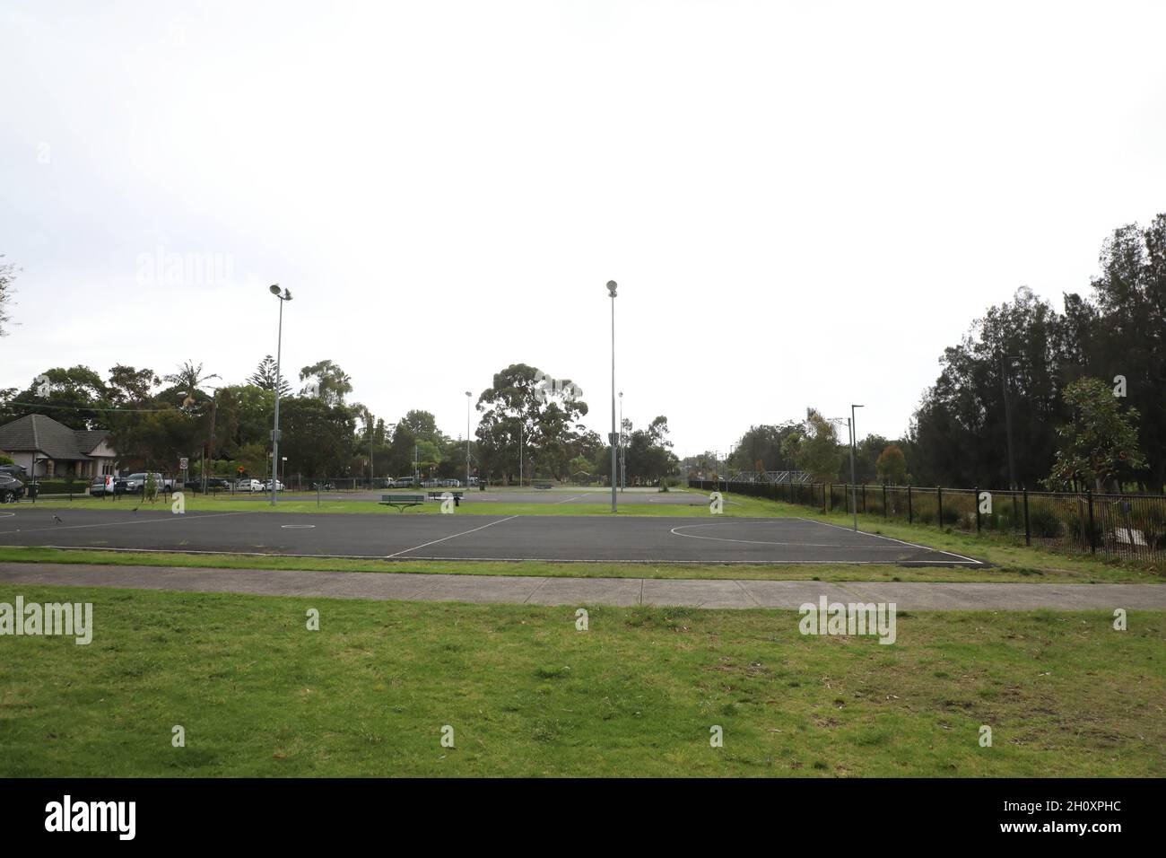 Haberfield netball courts hi-res stock photography and images - Alamy