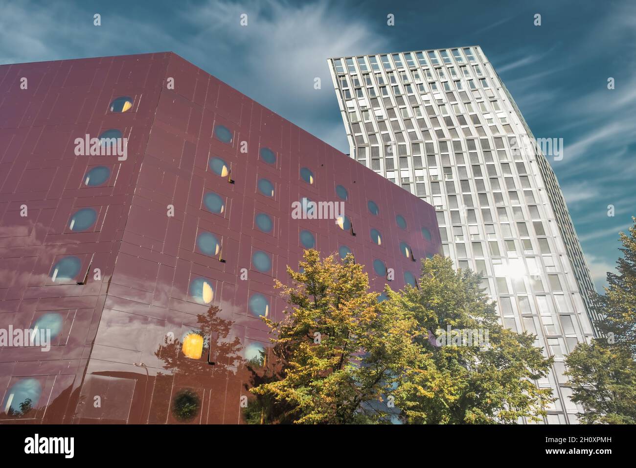 Dancing towers complex on Reeperbahn in Hamburg, Germany Stock Photo ...