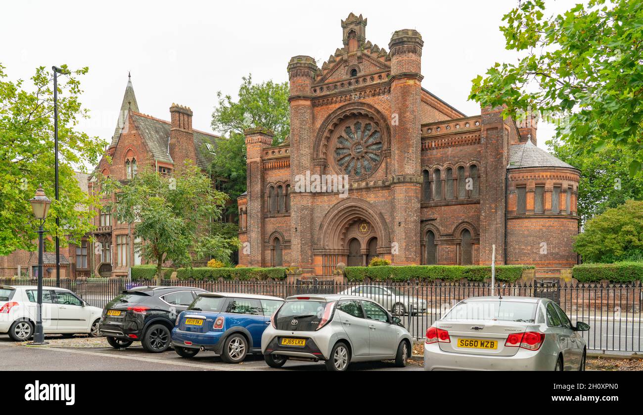 Princes Road Synagogue, Toxteth, Liverpool 8, Designed by Architects W ...