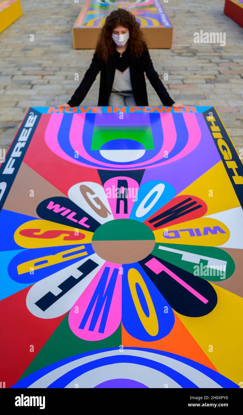 Large scale painting on 20 panels hi-res stock photography and images ...