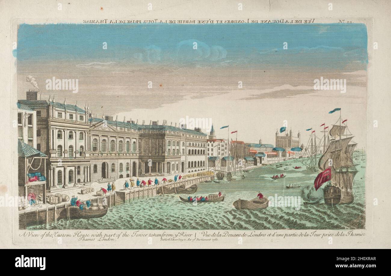 Custom house london 18th century hi-res stock photography and images ...