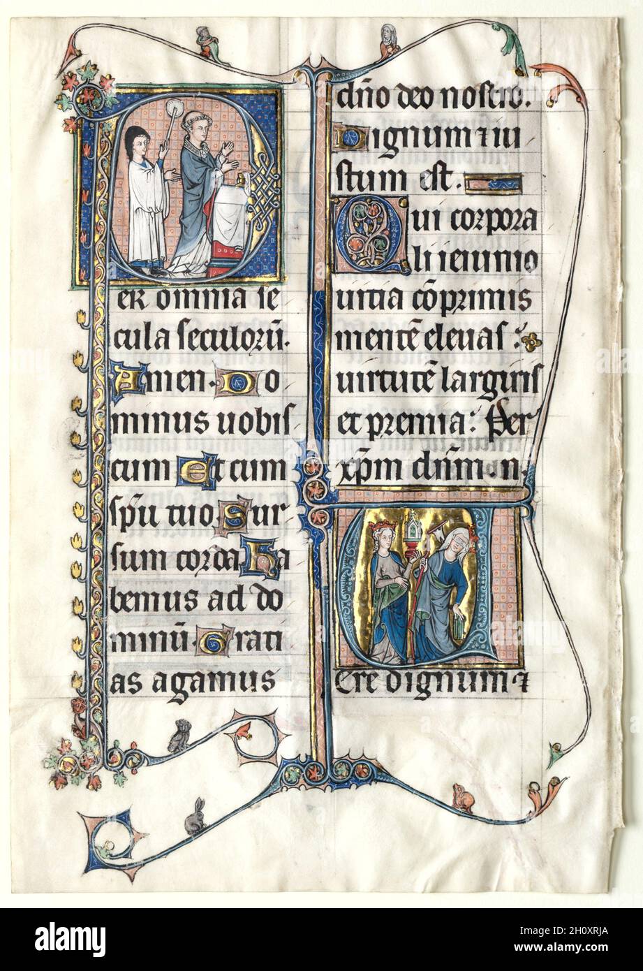 Large decorated initials hi-res stock photography and images - Alamy