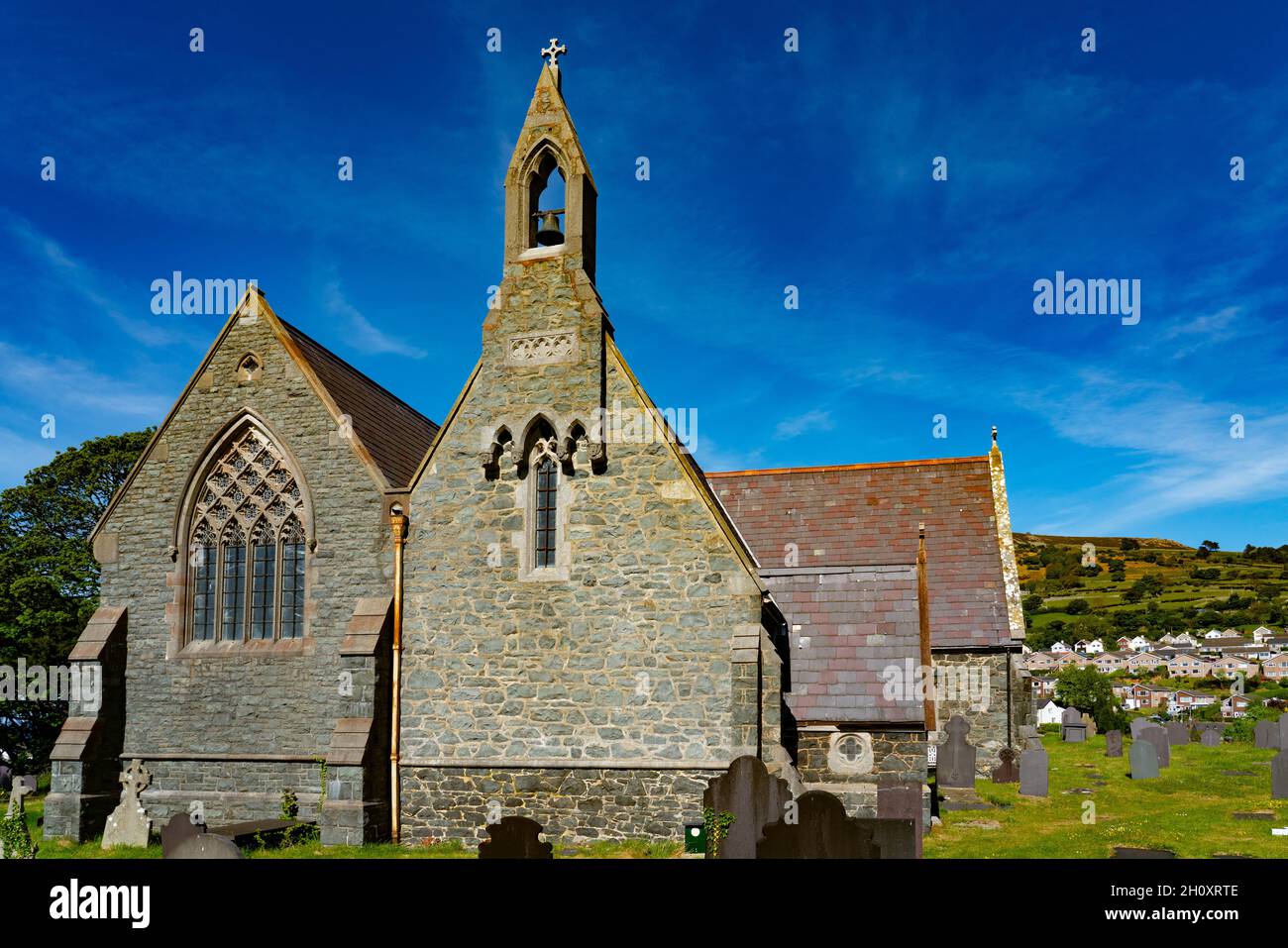 St Mary's Church, Pen Y Bryn, Llanfairfechan, Conwy, North Wales. The ...