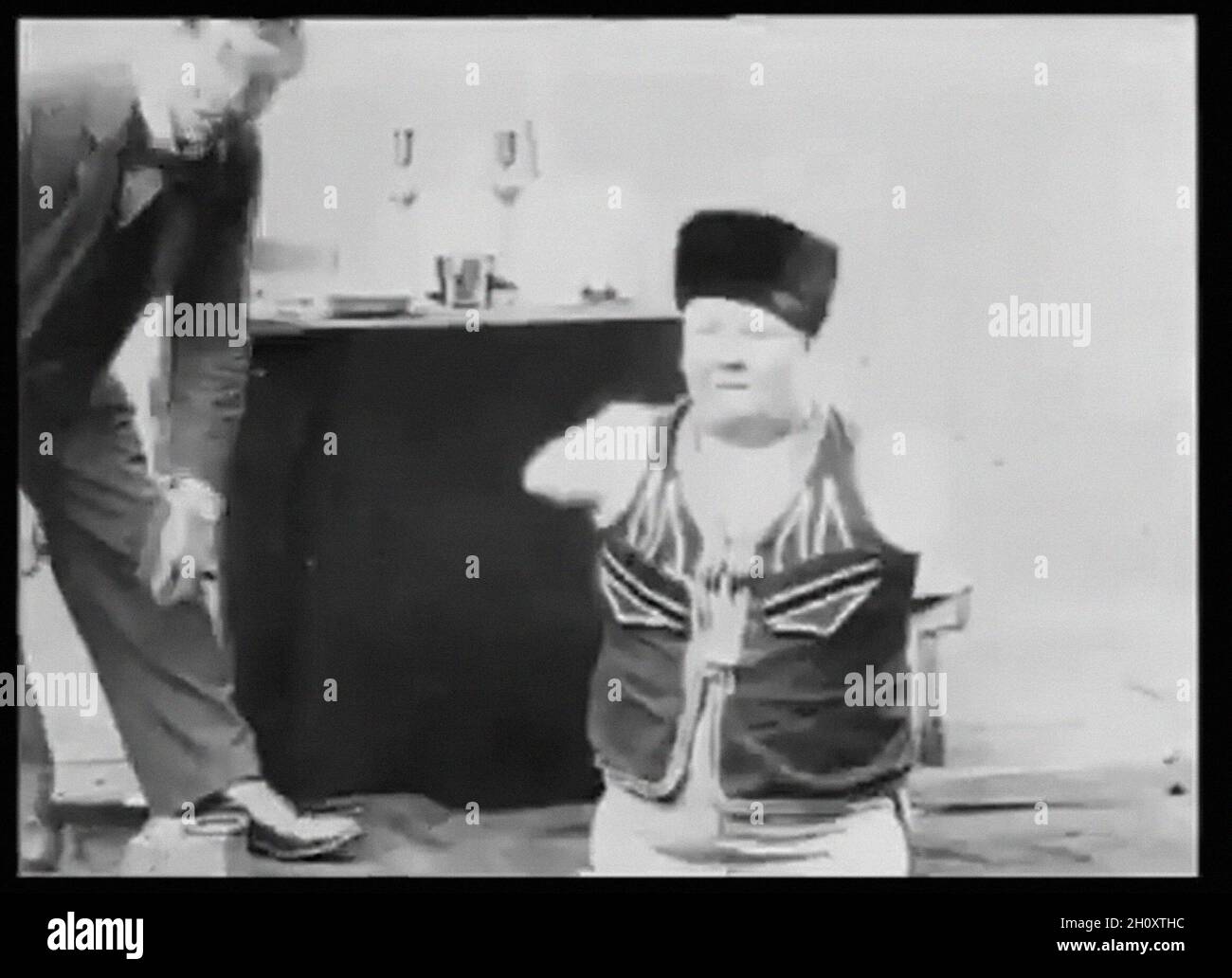 Vintage still of a man with no limbs Stock Photo - Alamy