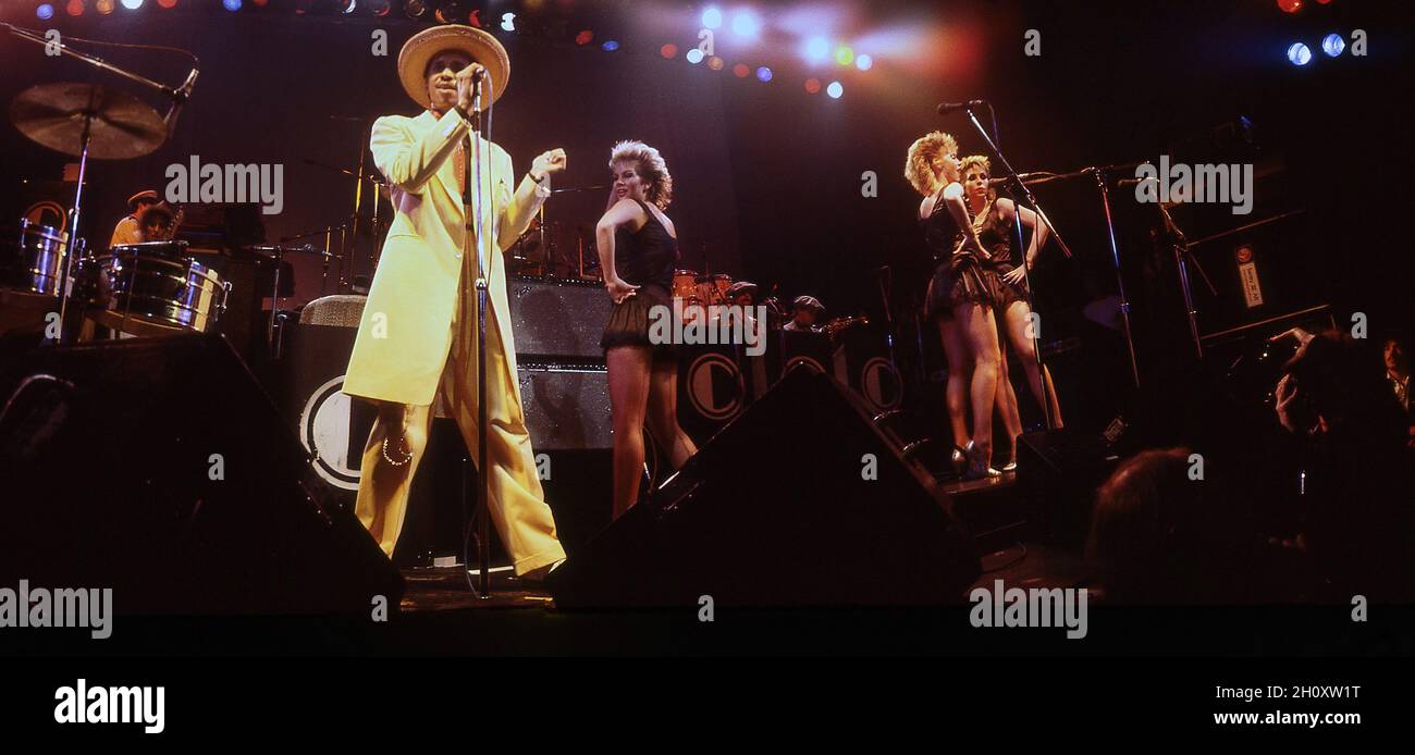 Kid Creole and the Coconuts Hammersmith Palais Gig 08/1982 Stock Photo ...