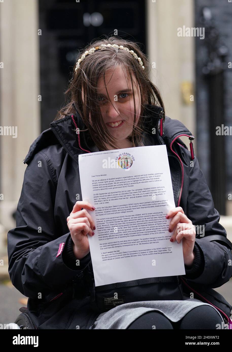 Disabled children and their families, including Amber Shaw, 17, from ...