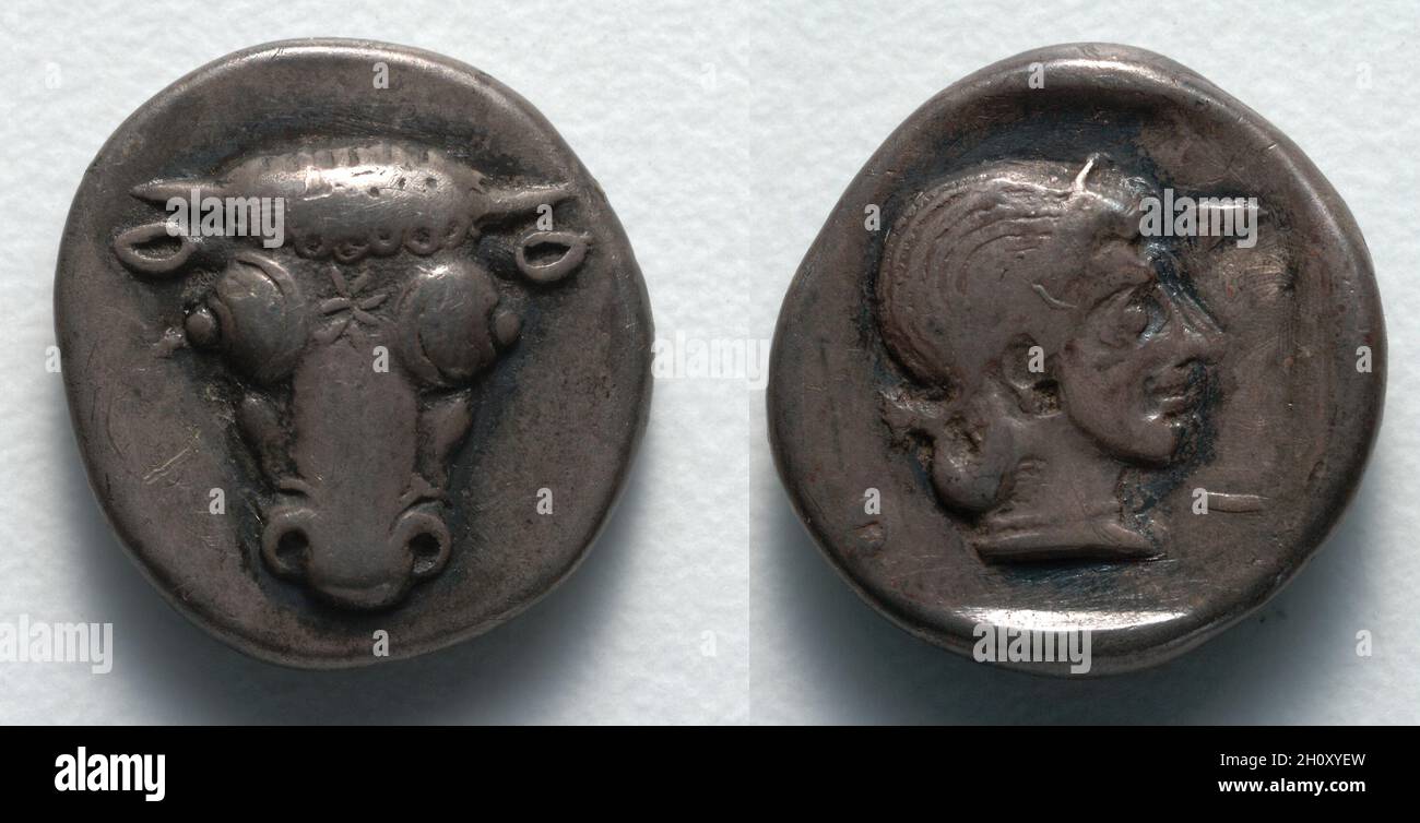 Half Drachm, 550-421 BC. Greece, Phocis, 6th-5th century BC. Silver ...