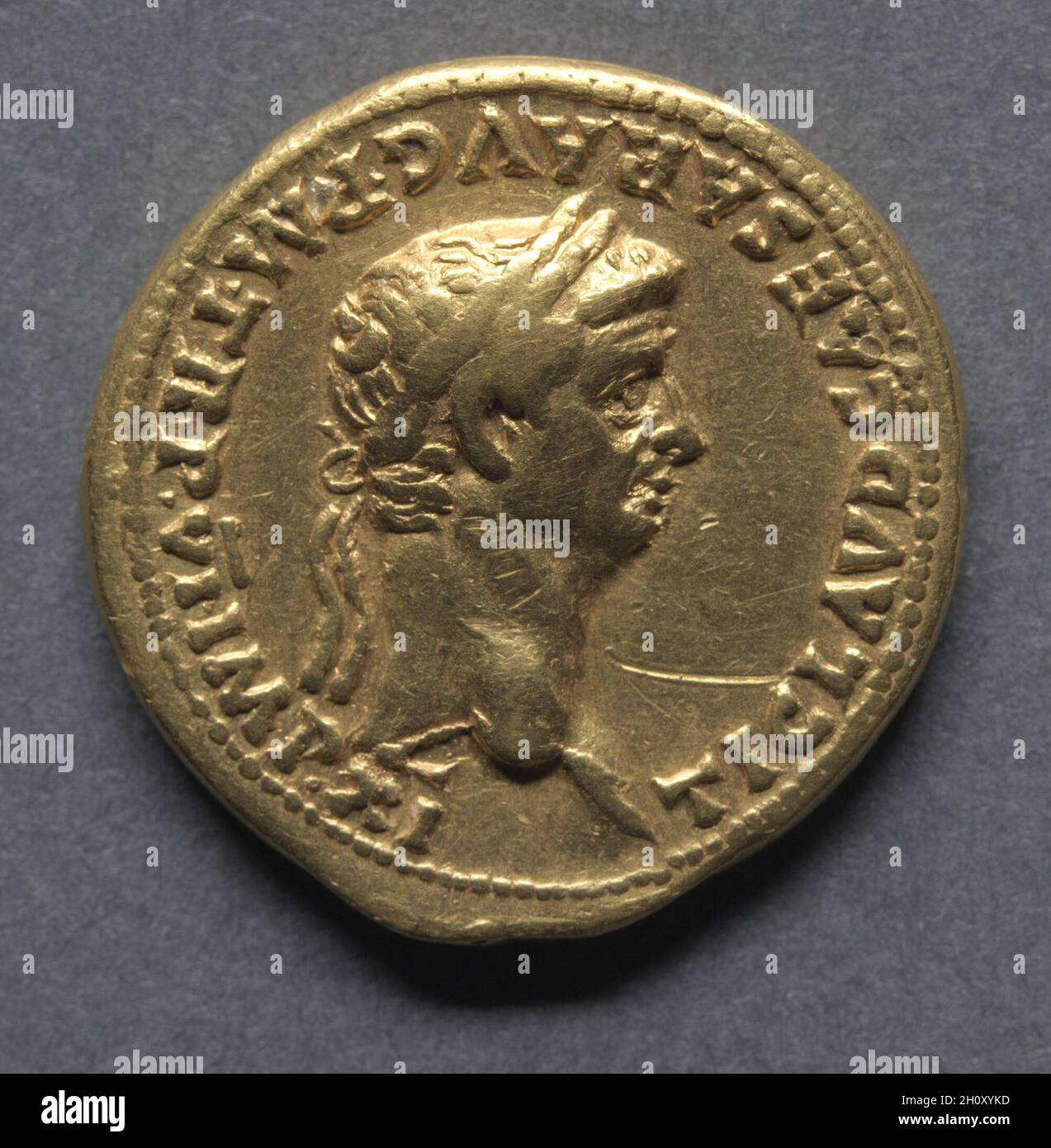 Aureus: Bust of Claudius I (obverse), 47-48. England, Roman, Claudius I ...