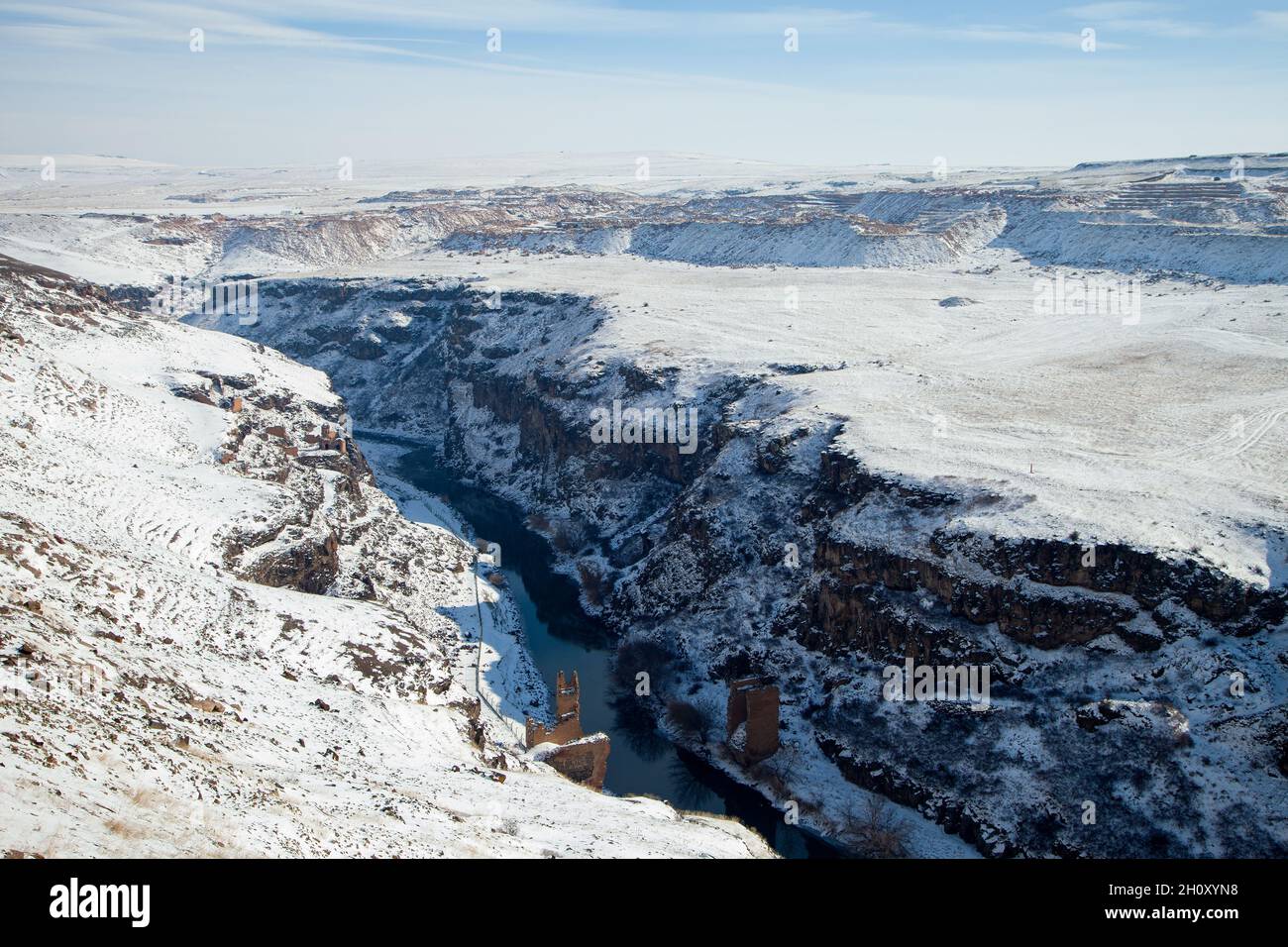 Ani Ruins, Ani is a ruined and uninhabited medieval Armenian city-site ...