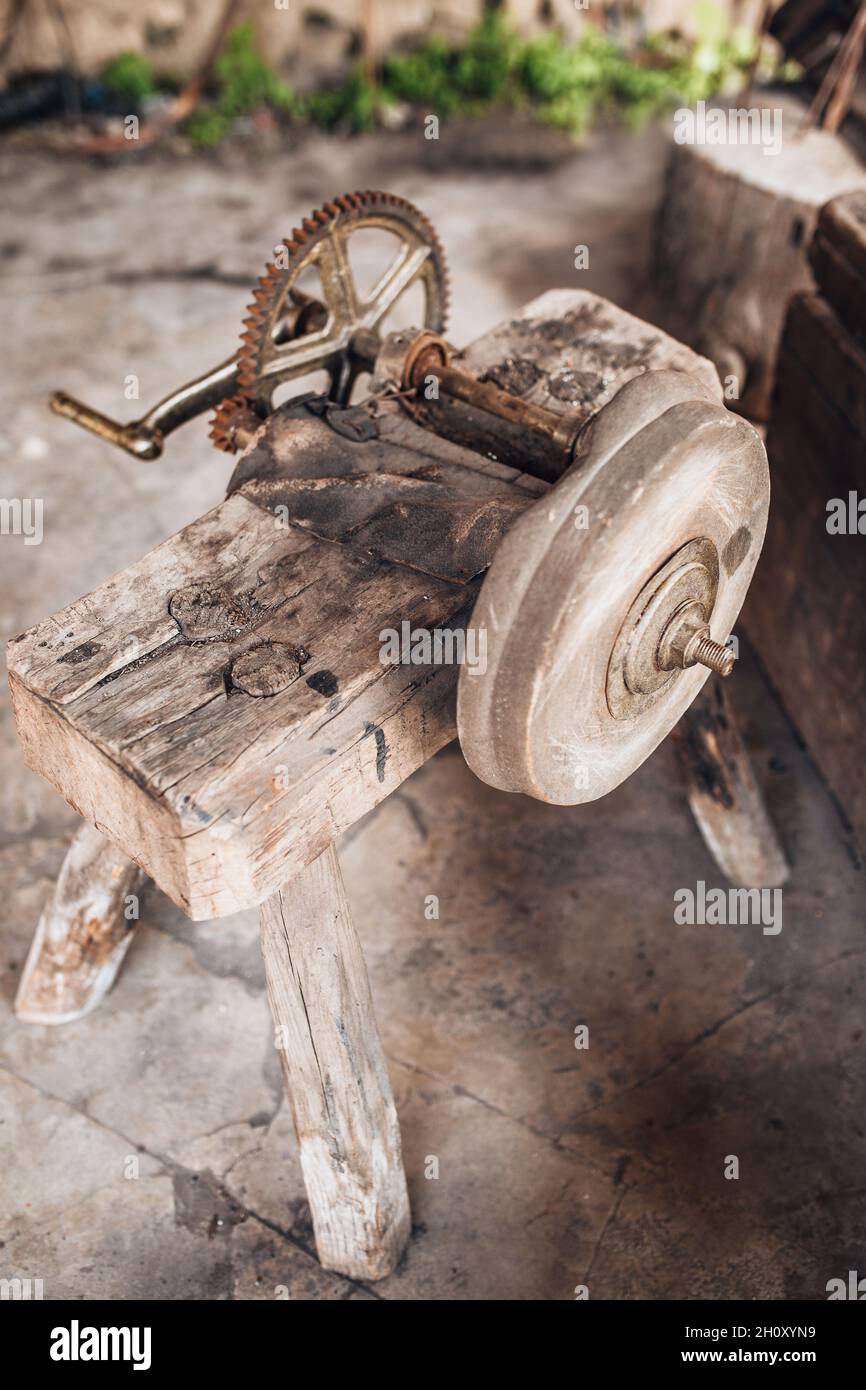 Sharpening stone hi-res stock photography and images - Alamy