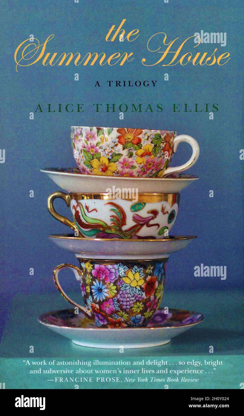 Book cover. "The Summer House: A Trilogy" by Alice Thomas Ellis Stock ...