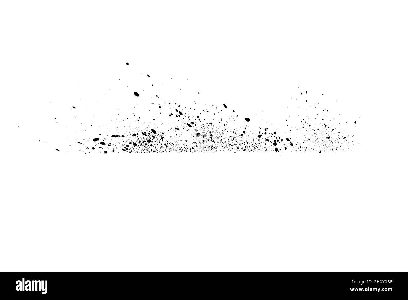 Ink Splash Pattern, Black Watercolor Splatter Background Stock Photo ...