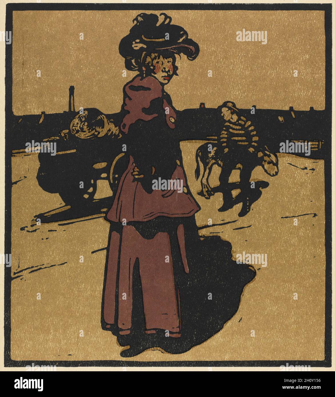 London Types: Costermonger, 1898. William Nicholson (British, 1872-1949 ...