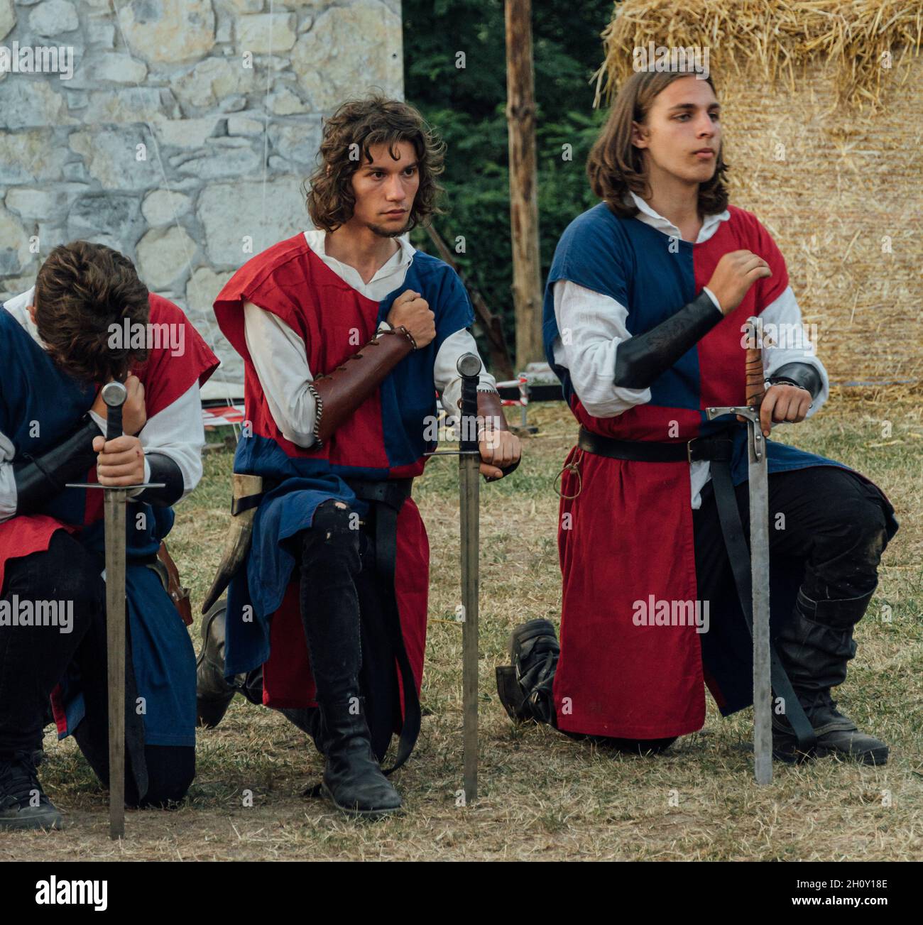 Medieval actors hi-res stock photography and images - Alamy