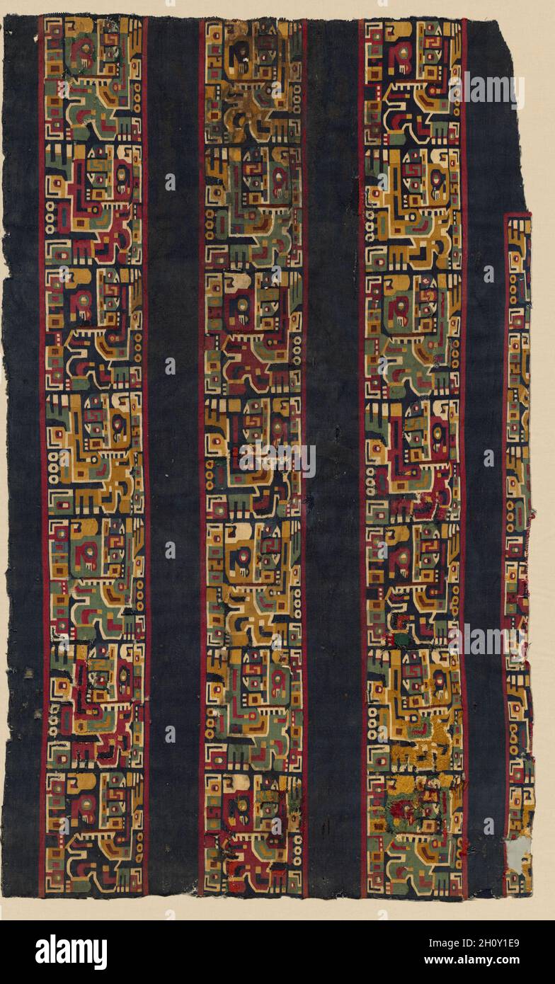 Half of a Sleeved Tunic, c. 500-1000. Central Andes, Middle Horizon ...