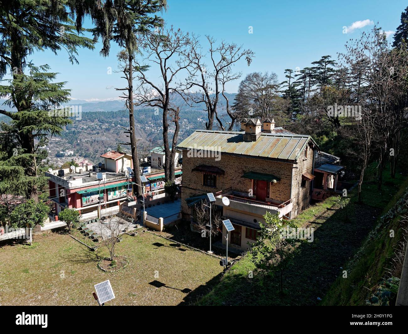 British era building now rest house at Almora state Uttarakhand India ...