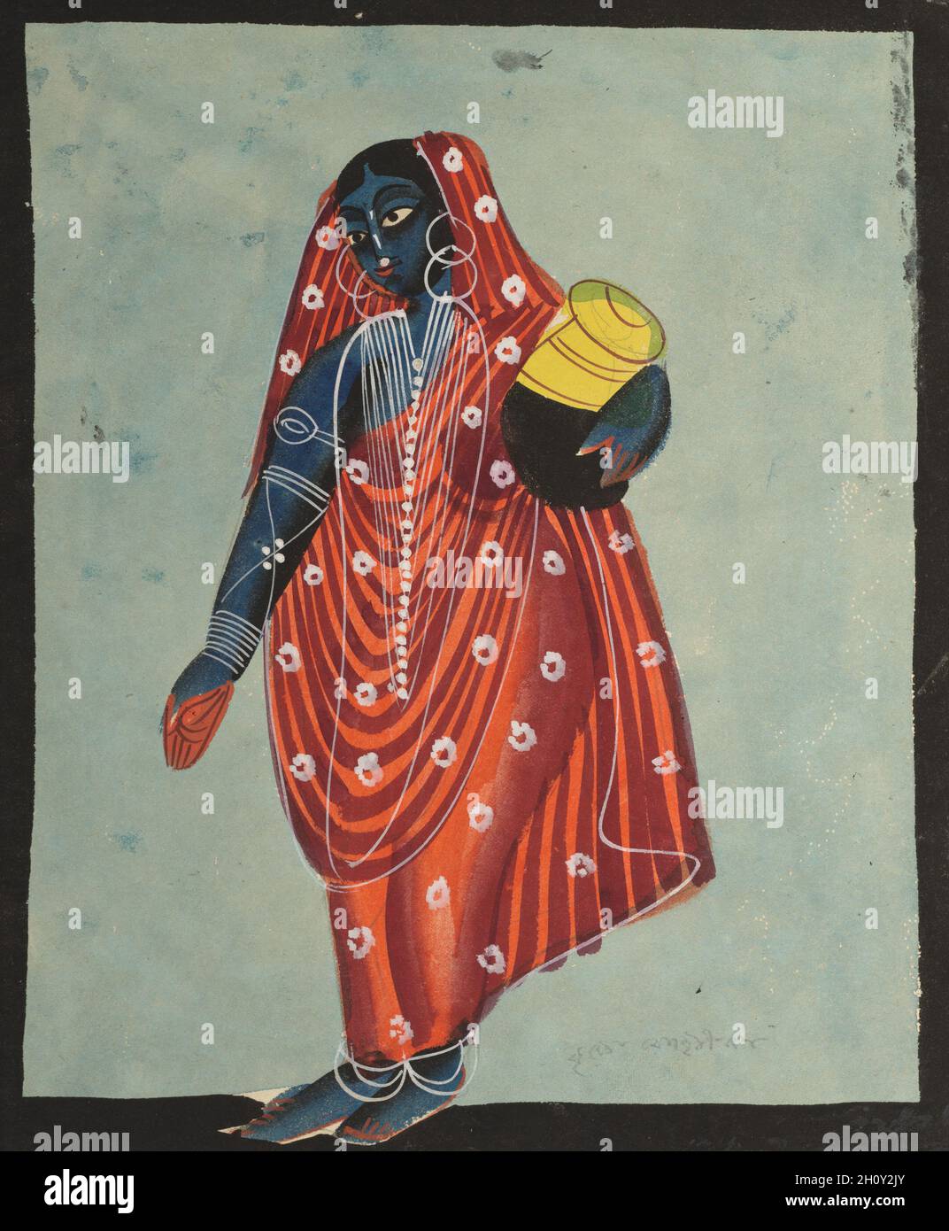 Mohini painting hi-res stock photography and images - Alamy