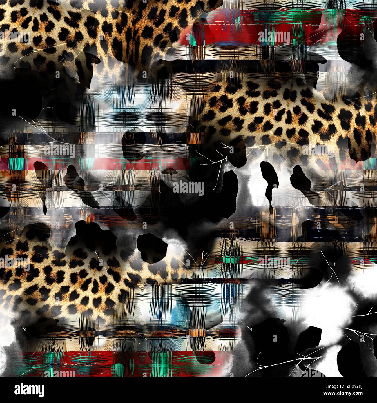 textile fashion prints, modern designs Stock Photo - Alamy
