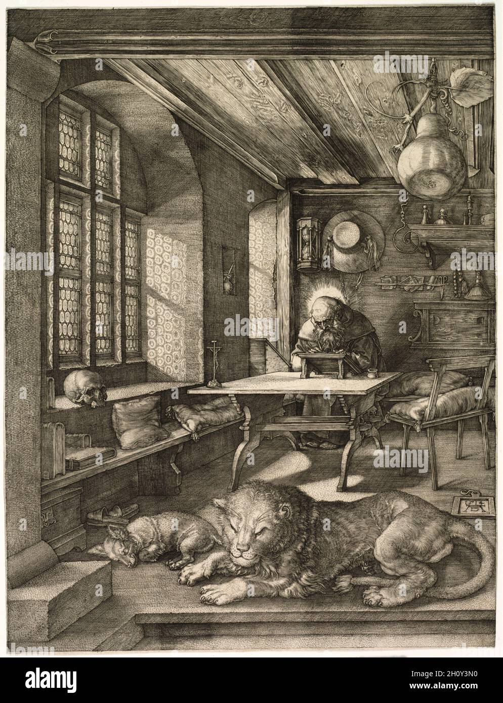 Durer st jerome study hi-res stock photography and images - Alamy