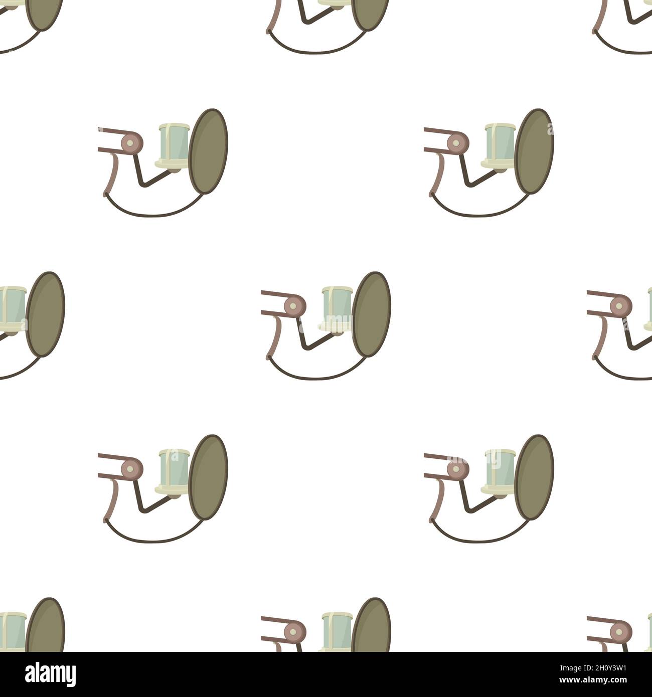 Professional microphone pattern seamless background texture repeat ...