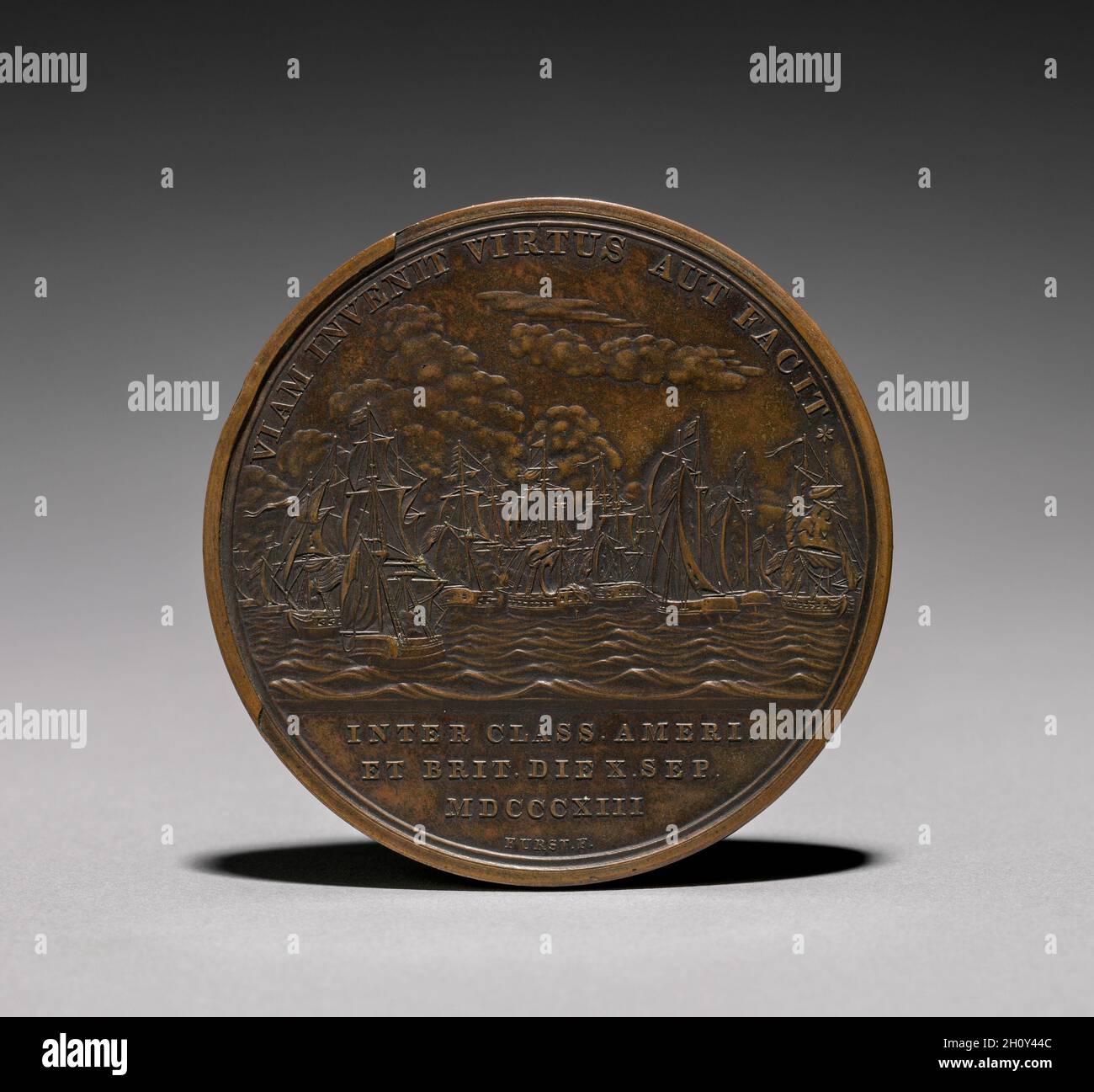 Medal Commemorating Commodore Oliver Hazard Perry (1785-1819) and the ...